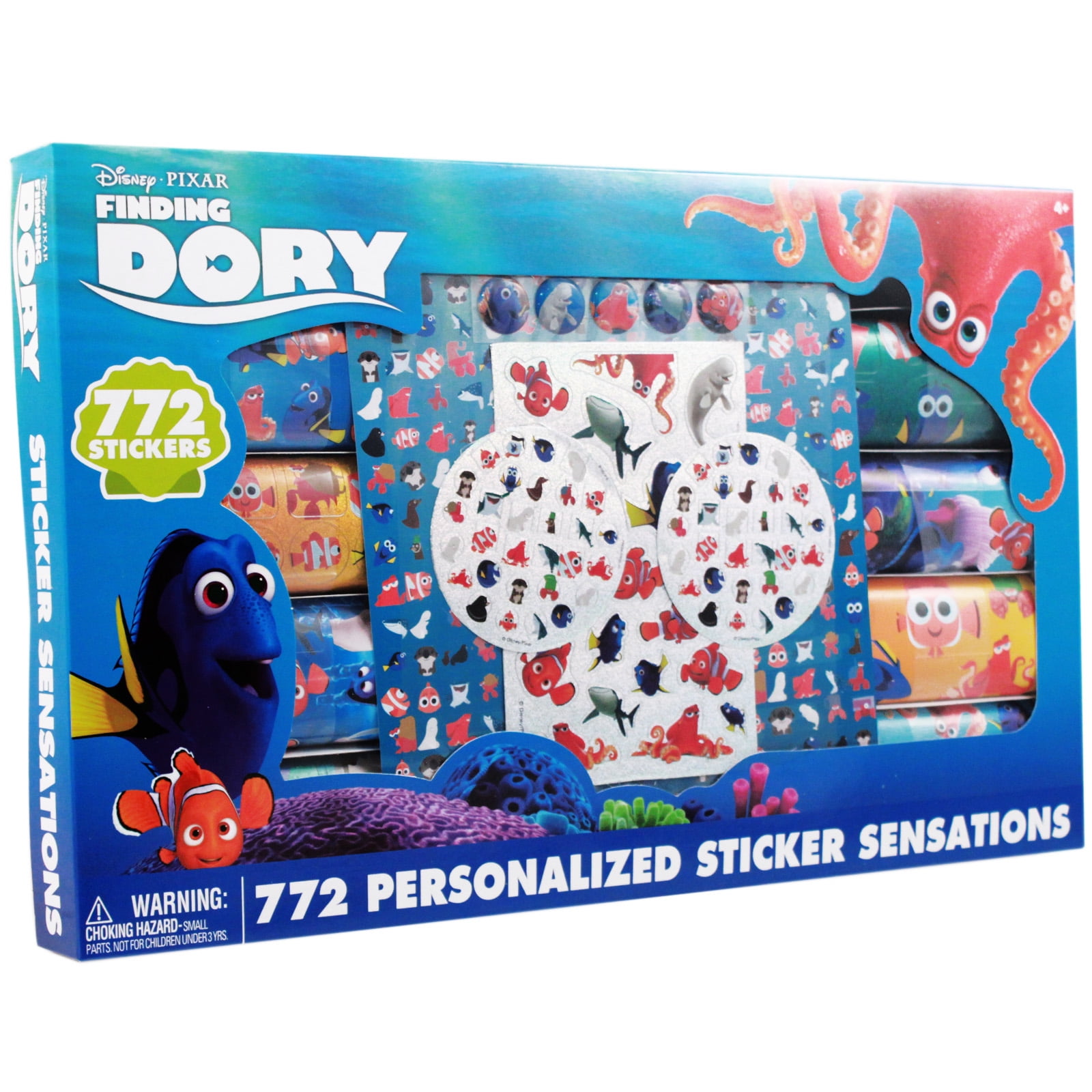 Disney Pixar Finding Dory Sticker Sensations 772pc Arts and Craft Toy ...