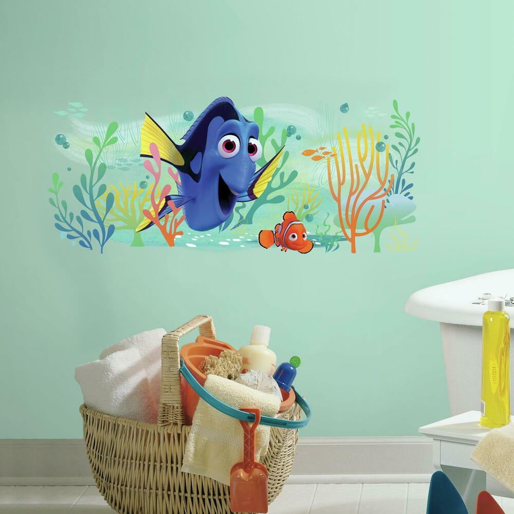 Disney Pixar Finding Dory and Nemo Giant Wall Graphic - Walmart.com
