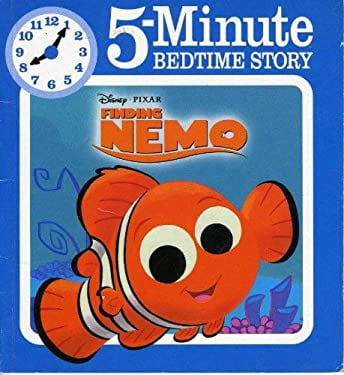 Pre-Owned Disney Pixar Finding Nemo (5-Minute Bedtime Story) (Paperback ...