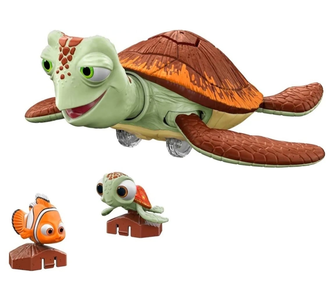 Disney Finding Nemo Kids Toys Chat N Cruise Interactive Crush Turtle ...