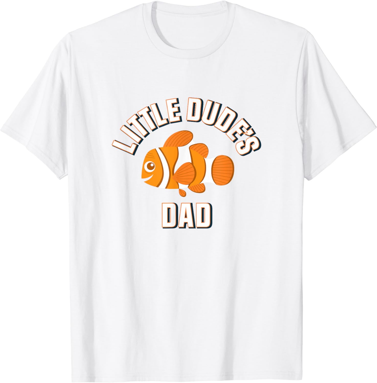 Disney Pixar Finding Nemo Father's Day Lil' Dude's Dad Retro T-Shirt ...