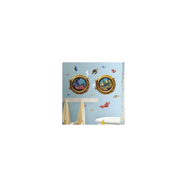 Disney Pixar Finding Nemo Giant Wall Decals - Walmart Business Supplies