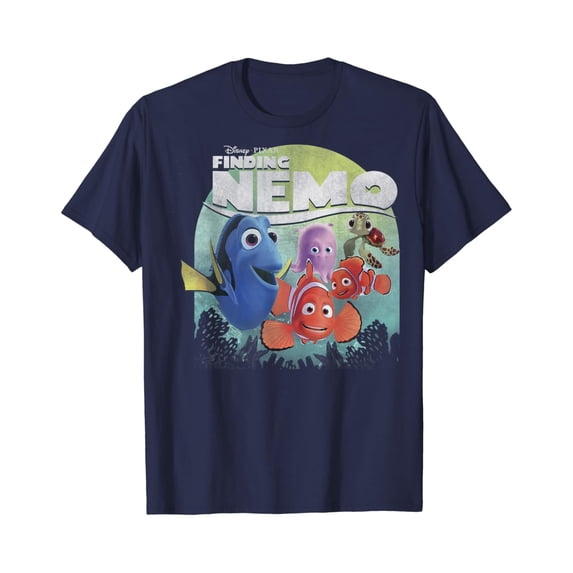 Disney Pixar Finding Nemo Group Shot Poster T-Shirt - Walmart.com