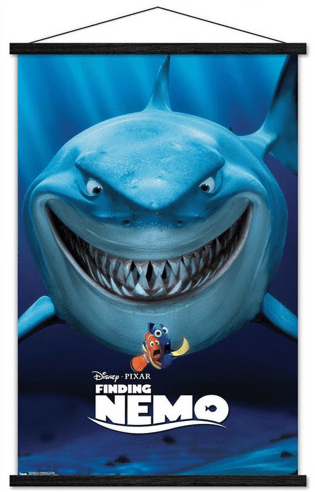 Disney Pixar Finding Nemo - One Sheet Wall Poster with Wooden Magnetic ...