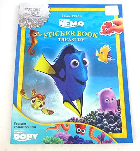 Pre-Owned Disney Pixar Finding Nemo Sticker Book Treasury and Activity ...