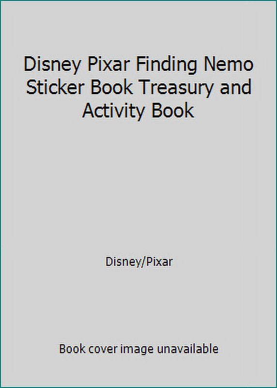 Pre-Owned Disney Pixar Finding Nemo Sticker Book Treasury and Activity ...