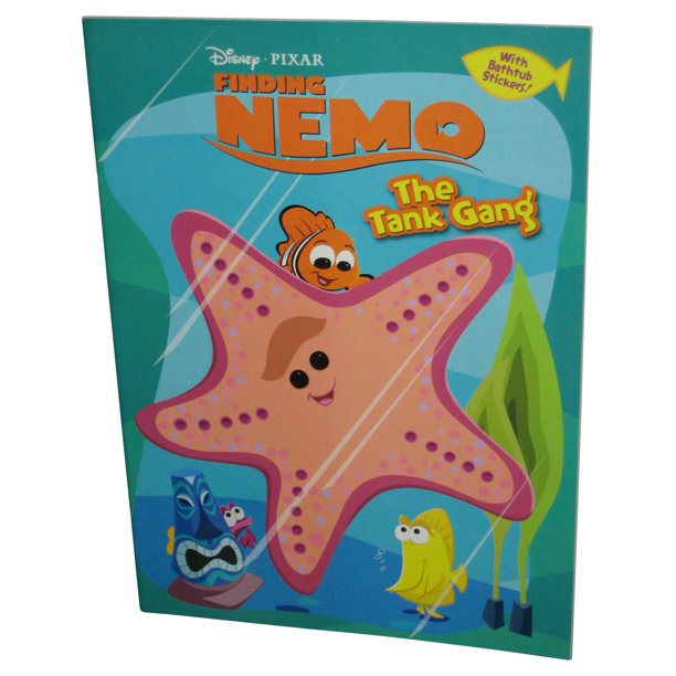 Disney Pixar Finding Nemo The Tank Gang Story & Coloring Book w ...