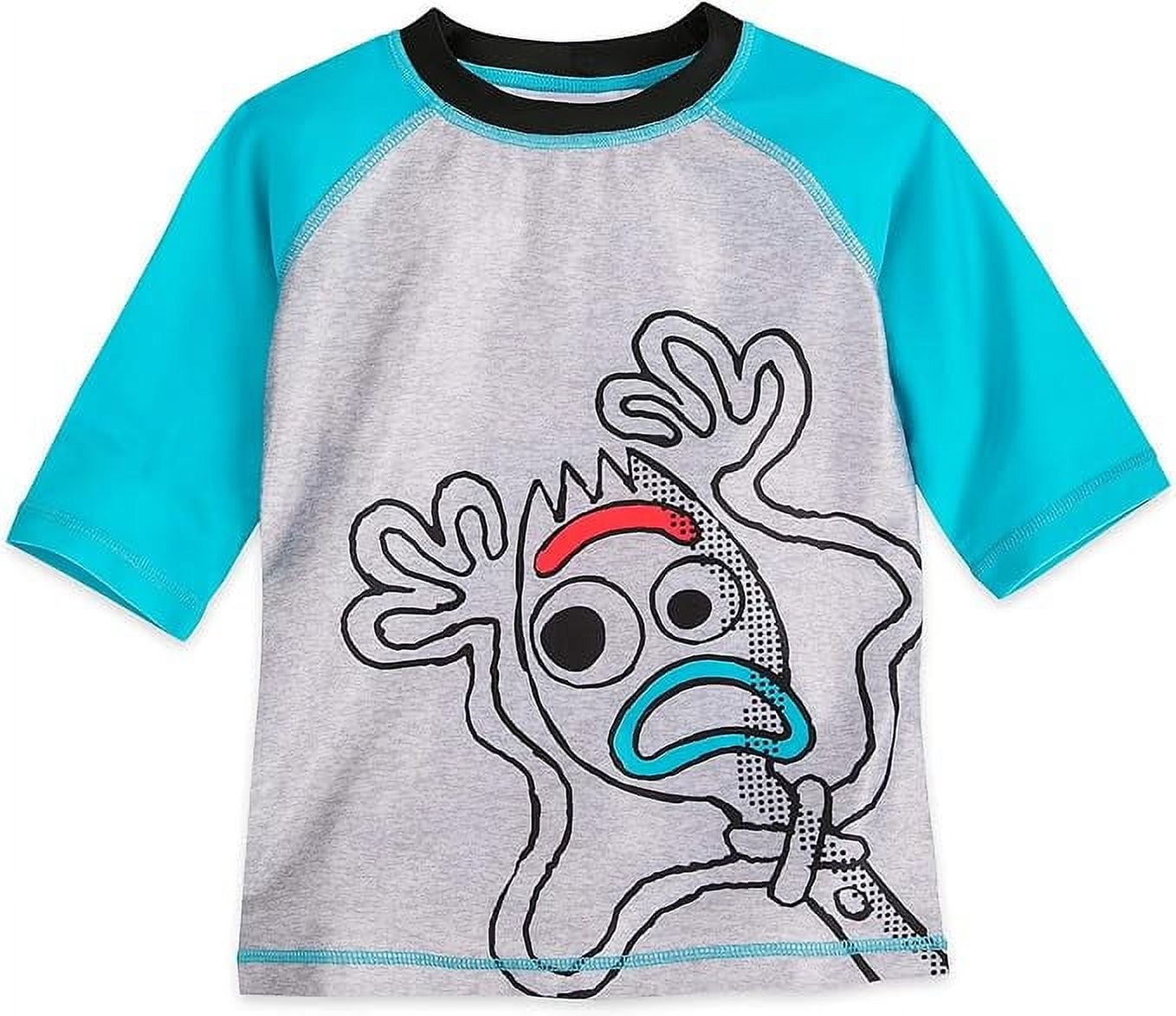 Disney Pixar Forky Rash Guard for Boys – Toy Story, Size 5/6 - Walmart.com