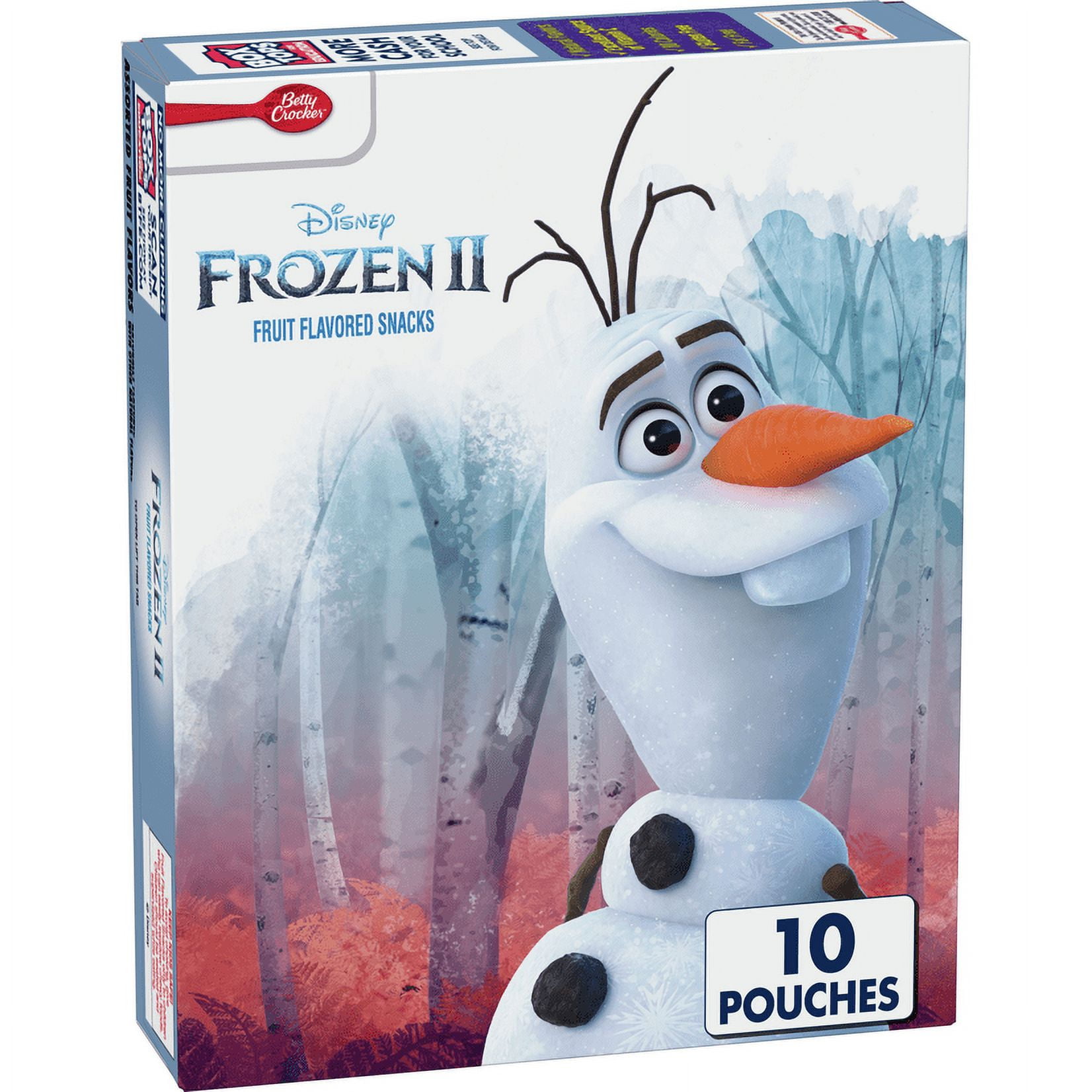 Disney Pixar Fruit Flavored Snacks Treat Pouches Gluten Free 10 Ct