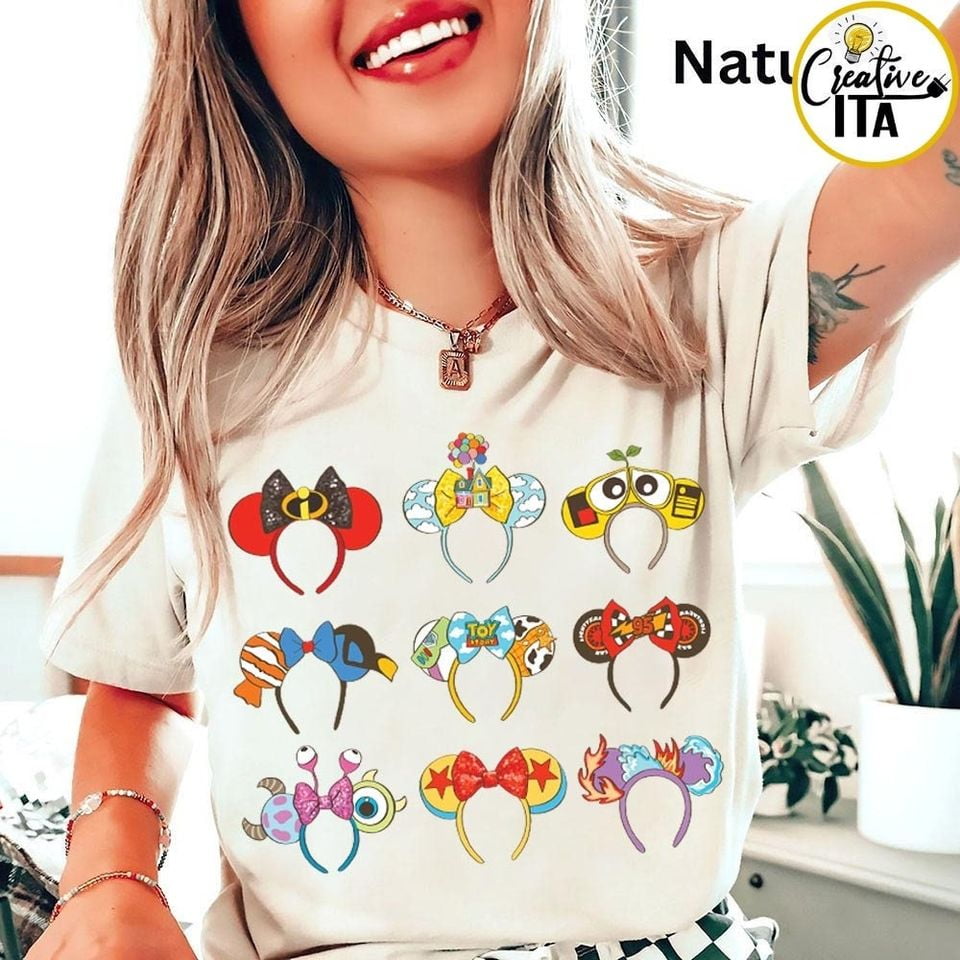 Disney Pixar Headband Bows Teet Disney Pixar Fest 2024 Teet Wdw ...