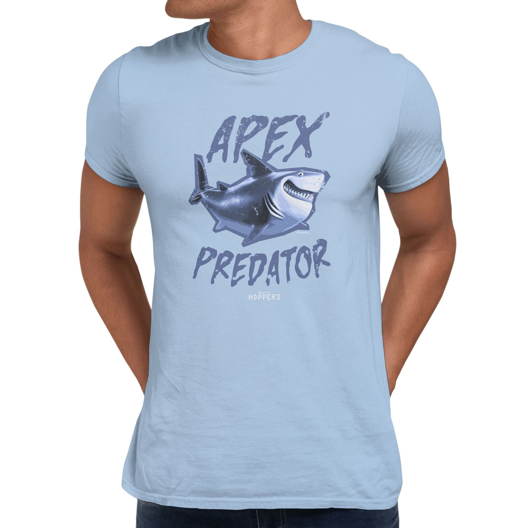 Disney Pixar Hoppers Apex Predator Diane Shark Men's T Shirt (Light ...