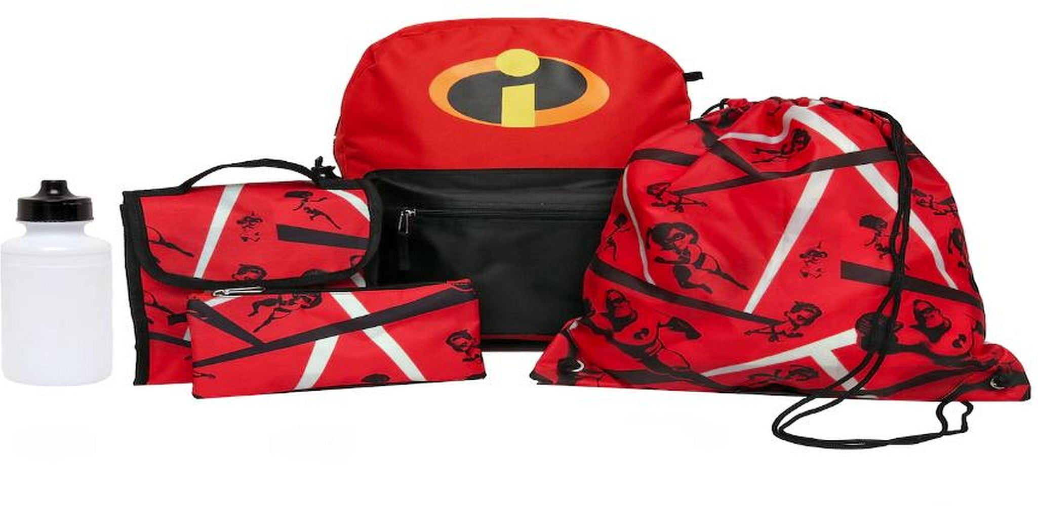Disney Pixar Incredibles 2 Backpack 5-Piece Set - Walmart Business Supplies