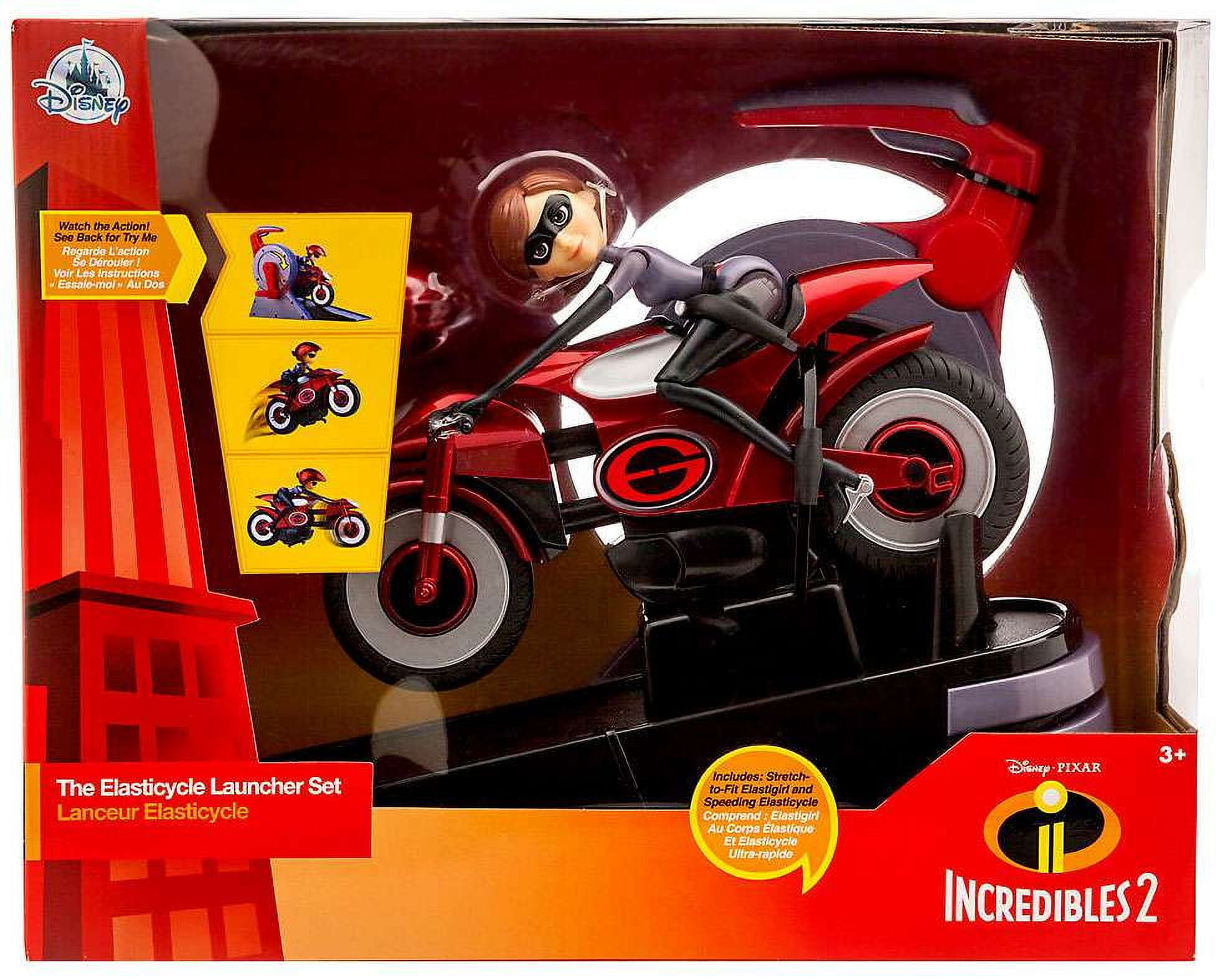 Disney / Pixar Incredibles 2 The Elasticycle Launcher Set - Walmart ...
