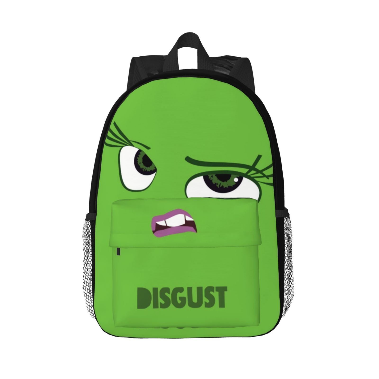 Disney-Pixar Inside Out Disgust Face Backpacks with Side Pockets ...