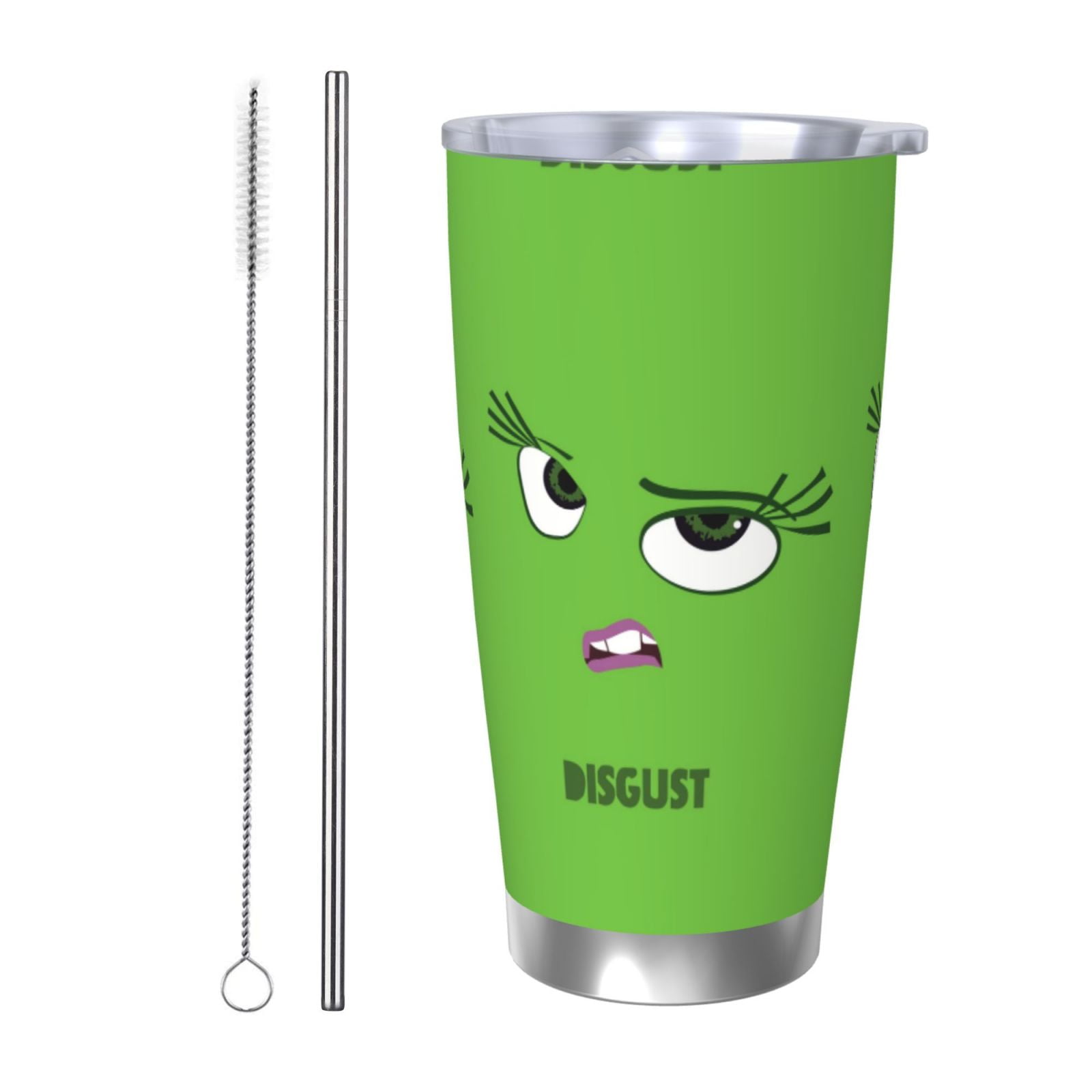 Disney-Pixar Inside Out Disgust Face Water Bottle 20oz,Disney-Pixar ...