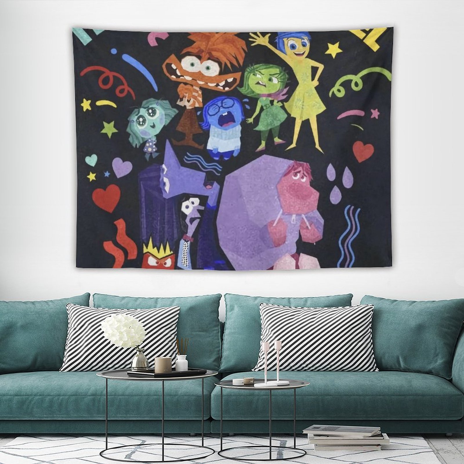 Pixar Inside Out IT'S OKAY TO FEEL Tapestry,Pixar Inside Out IT'S OKAY ...