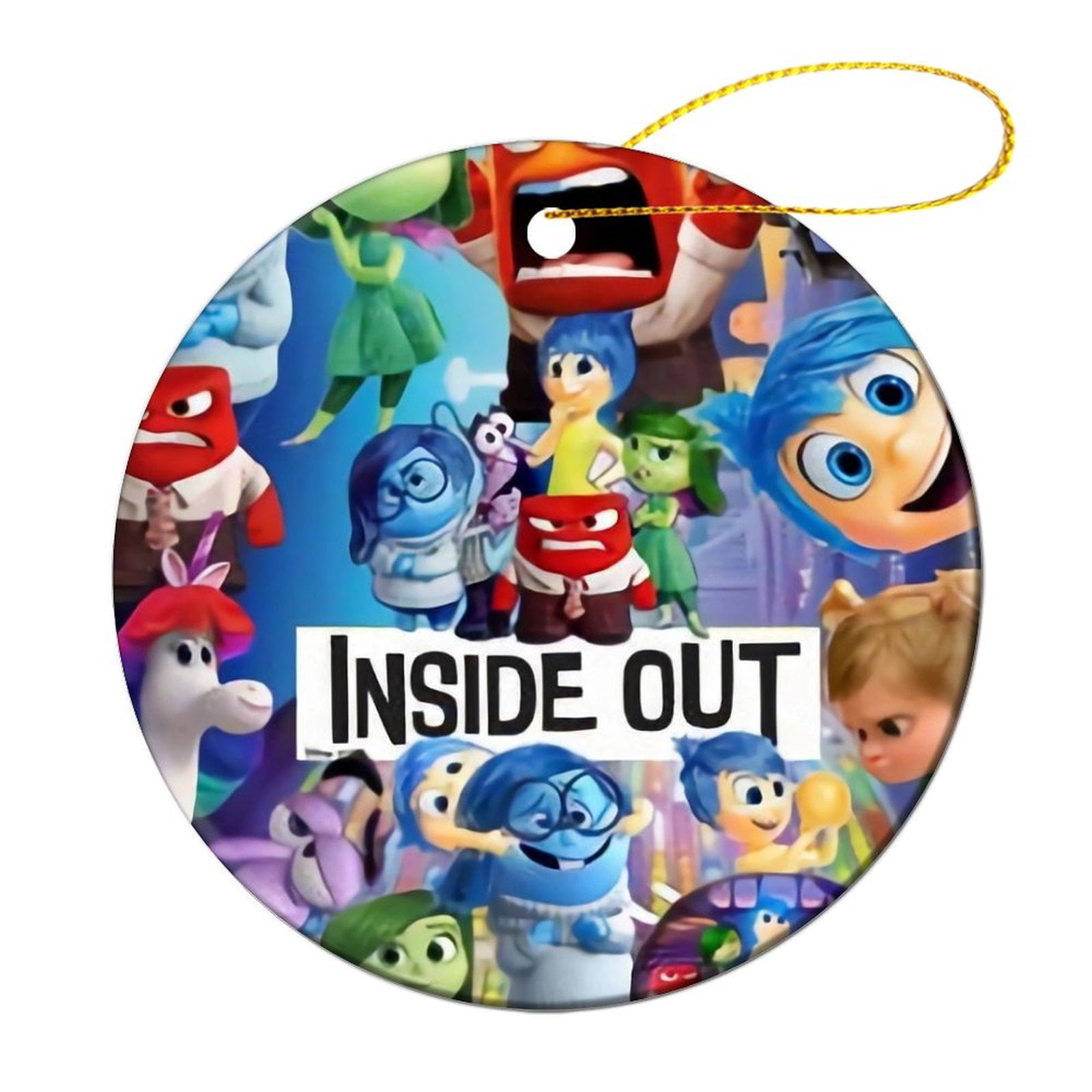 Disney-Pixar Inside Out 2 Christmas Ornaments,Christmas Tree ...