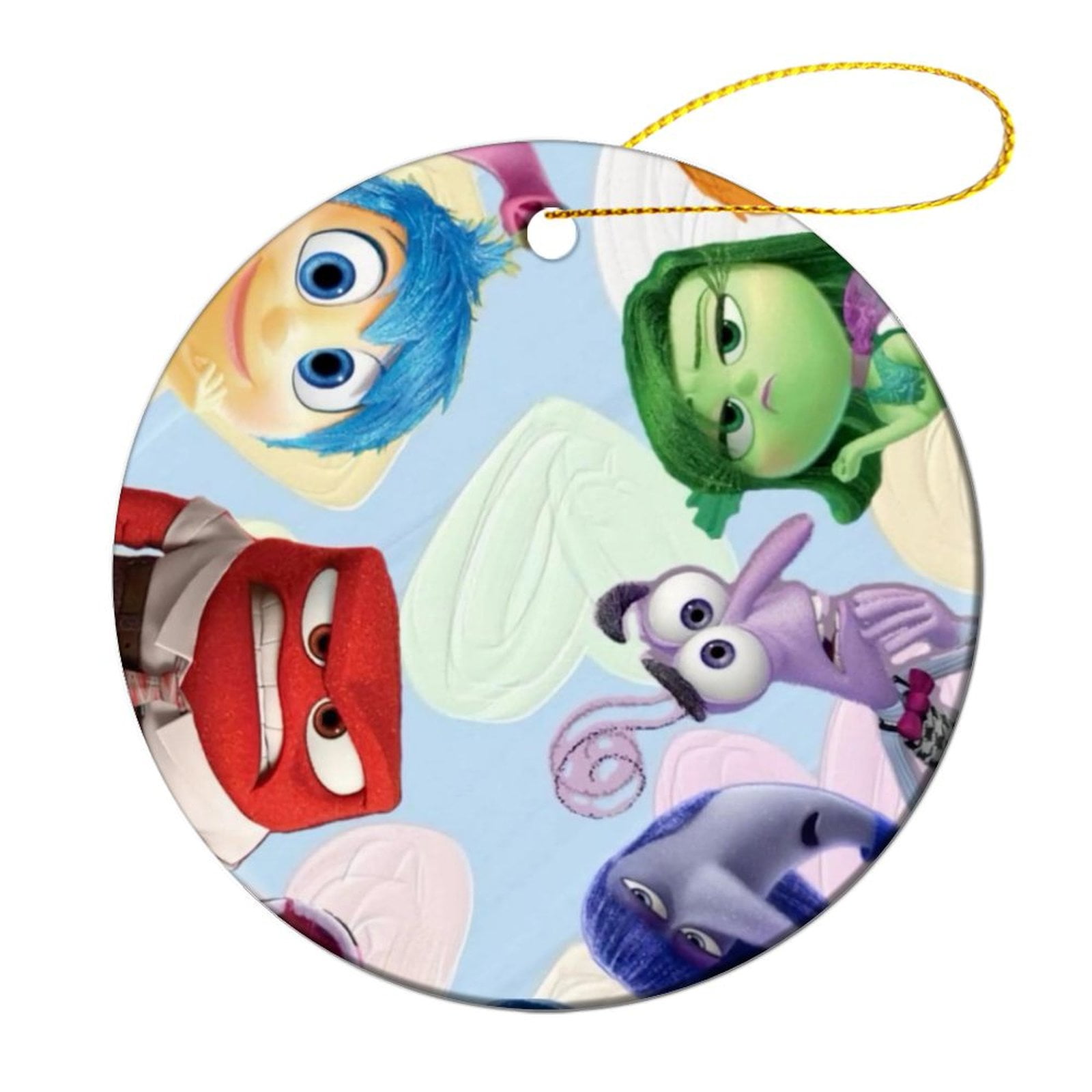 Disney-Pixar Inside Out 2 Christmas Ornaments,Christmas Tree ...