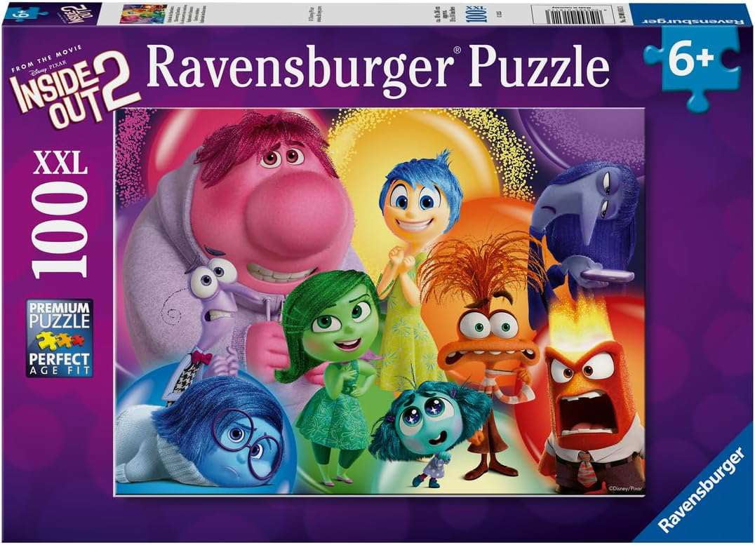 Disney / Pixar Inside Out 2 Discovering Emotions Puzzle (100 Pieces ...