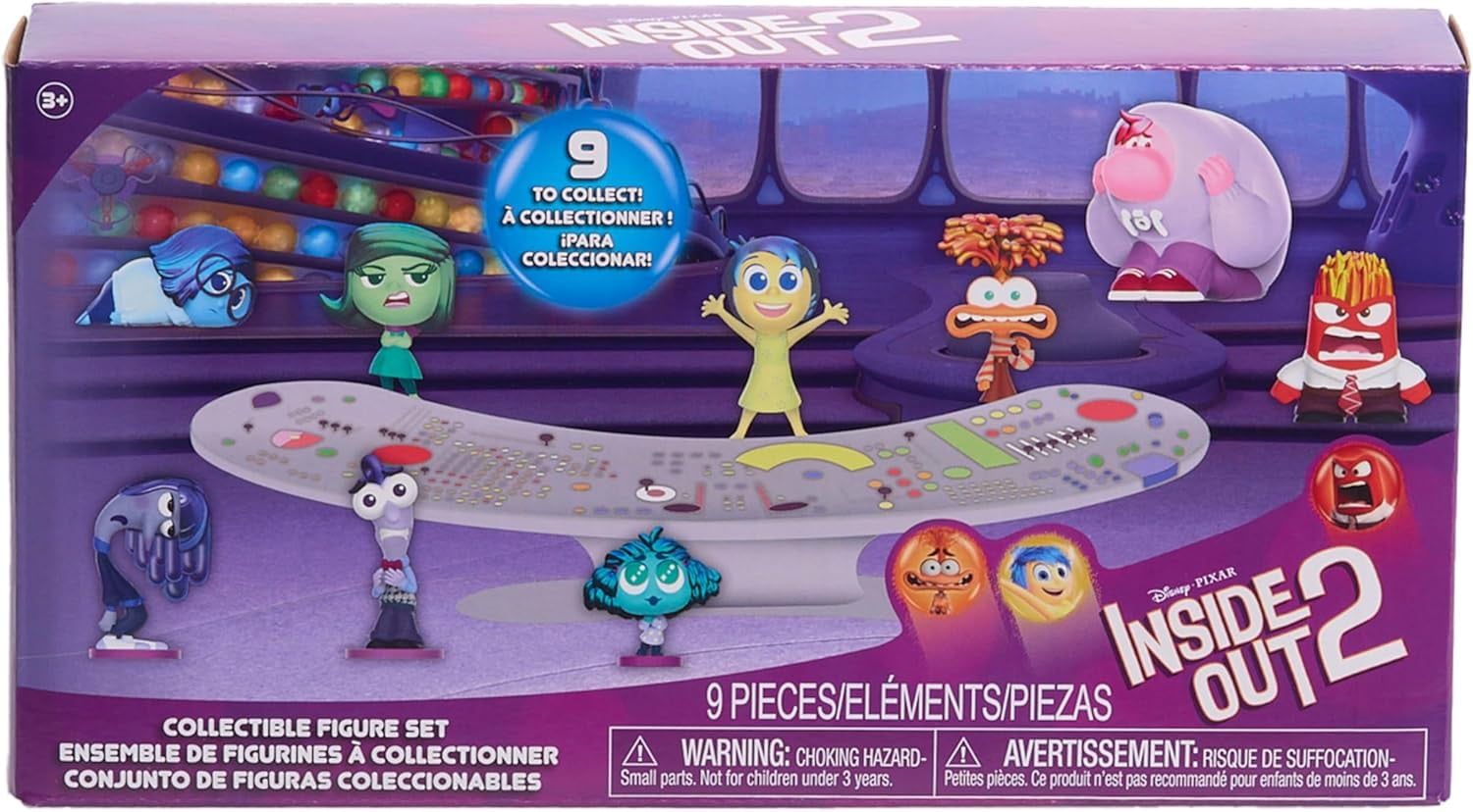 Disney / Pixar Inside Out 2 Ennui, Joy, Anxiety, Fear, Anger, Envy ...