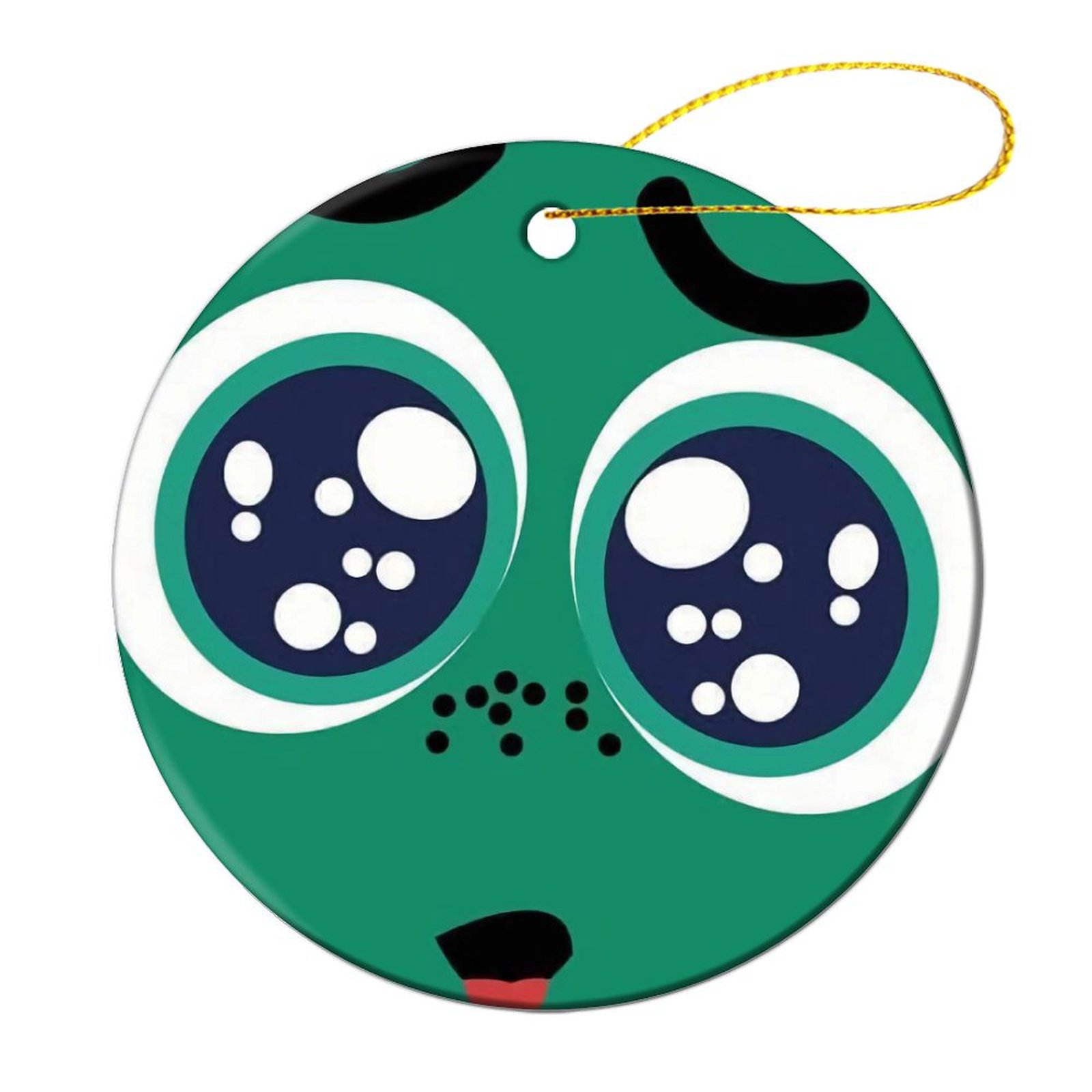 Disney-Pixar Inside Out 2 Envy Face Christmas Ornaments,Christmas Tree ...