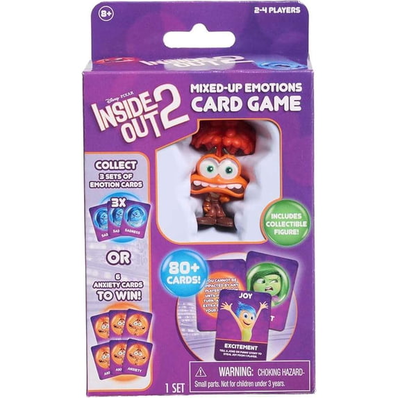 Disney / Pixar Inside Out 2 Mixed-Up Emotions Card Game - Walmart.com