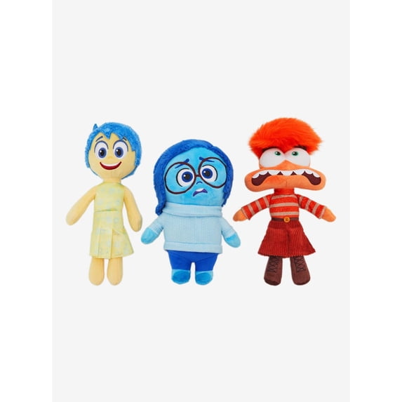 Disney Pixar Inside Out 2 Plush Set - Anxiety, Sadness, Joy - Walmart.com