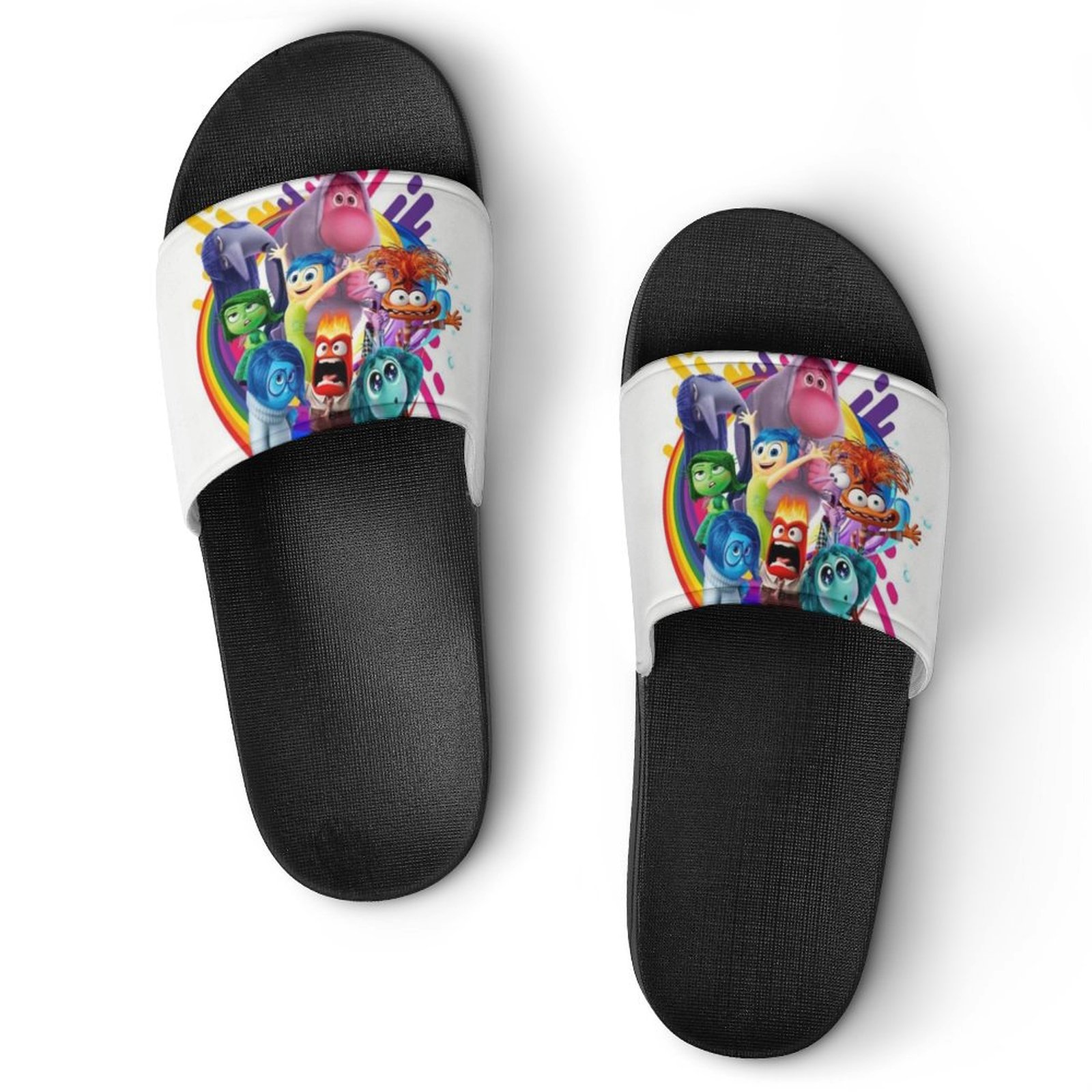 Disney-Pixar Inside Out Beach Sandals for Menand Women,Shower Shoes,Non ...
