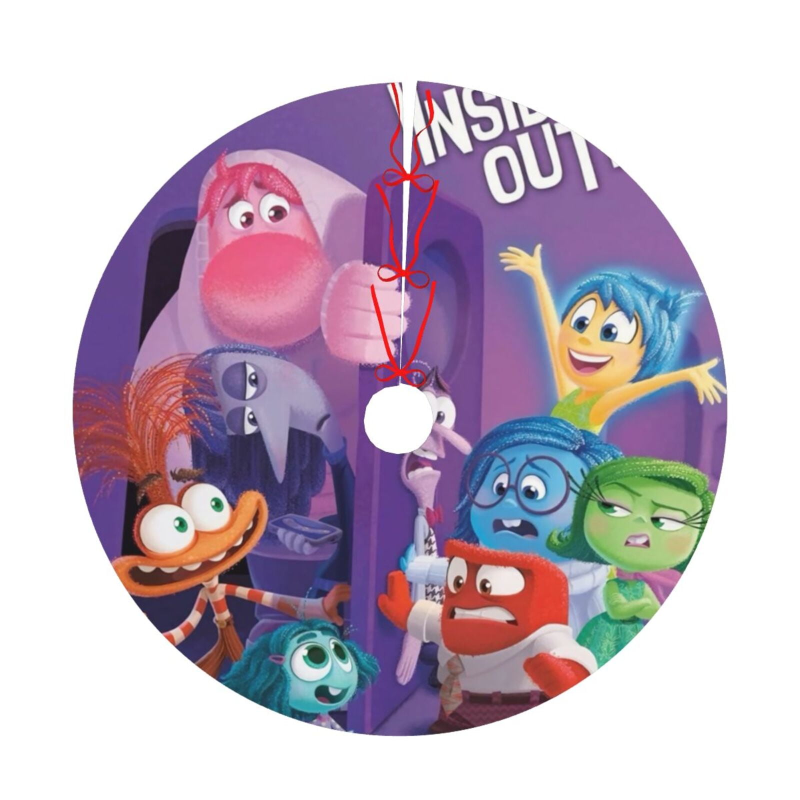 Disney-Pixar Inside Out Christmas Tree Skirt 36 Inch,Soft and Funny ...
