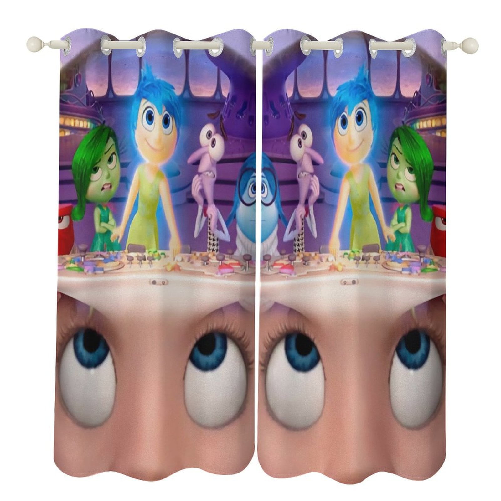 Disney-Pixar Inside Out Curtains 72 Inch,Blackout Curtains,Cartoon ...