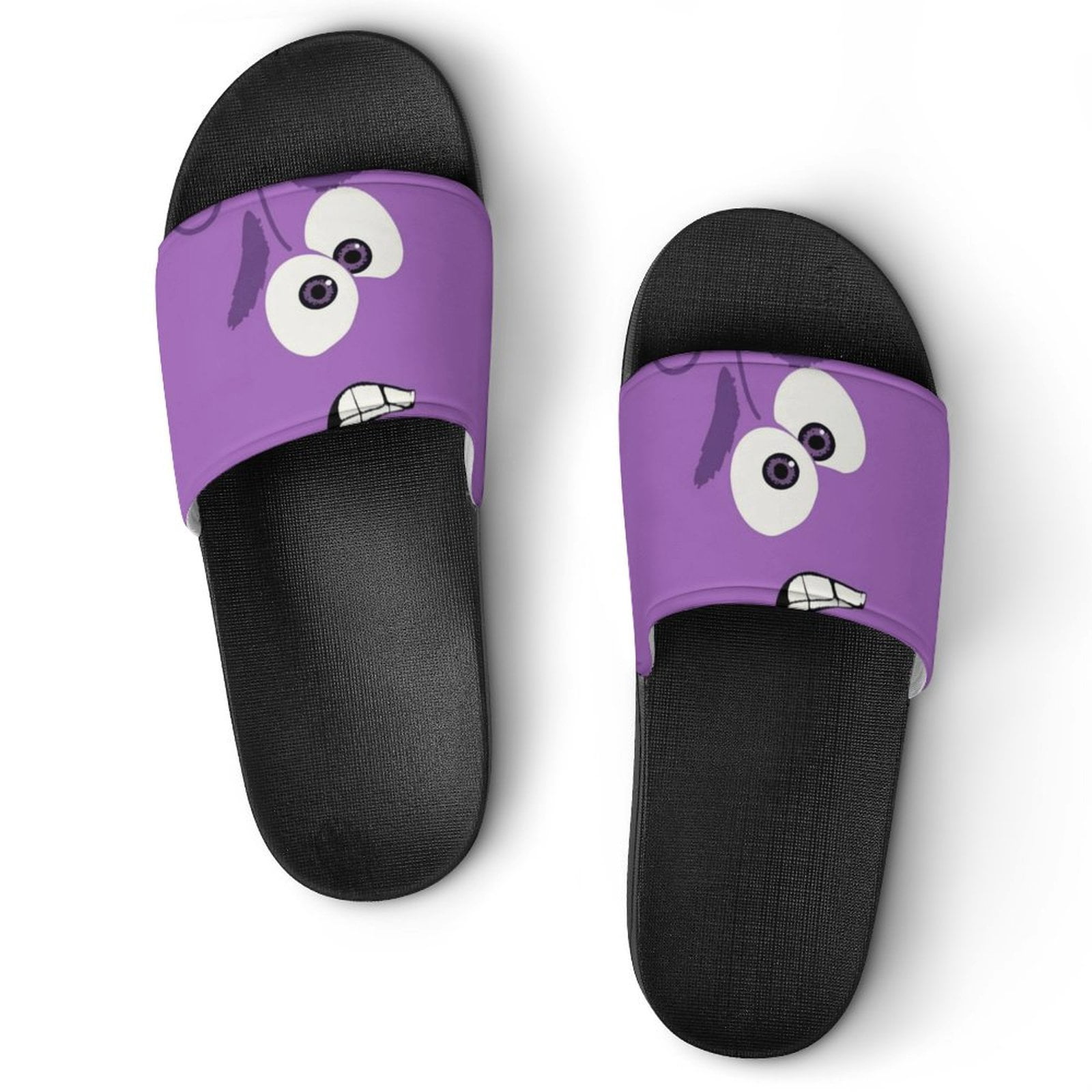 Disney-Pixar Inside Out Fear Face Beach Sandals for Men and Women ...