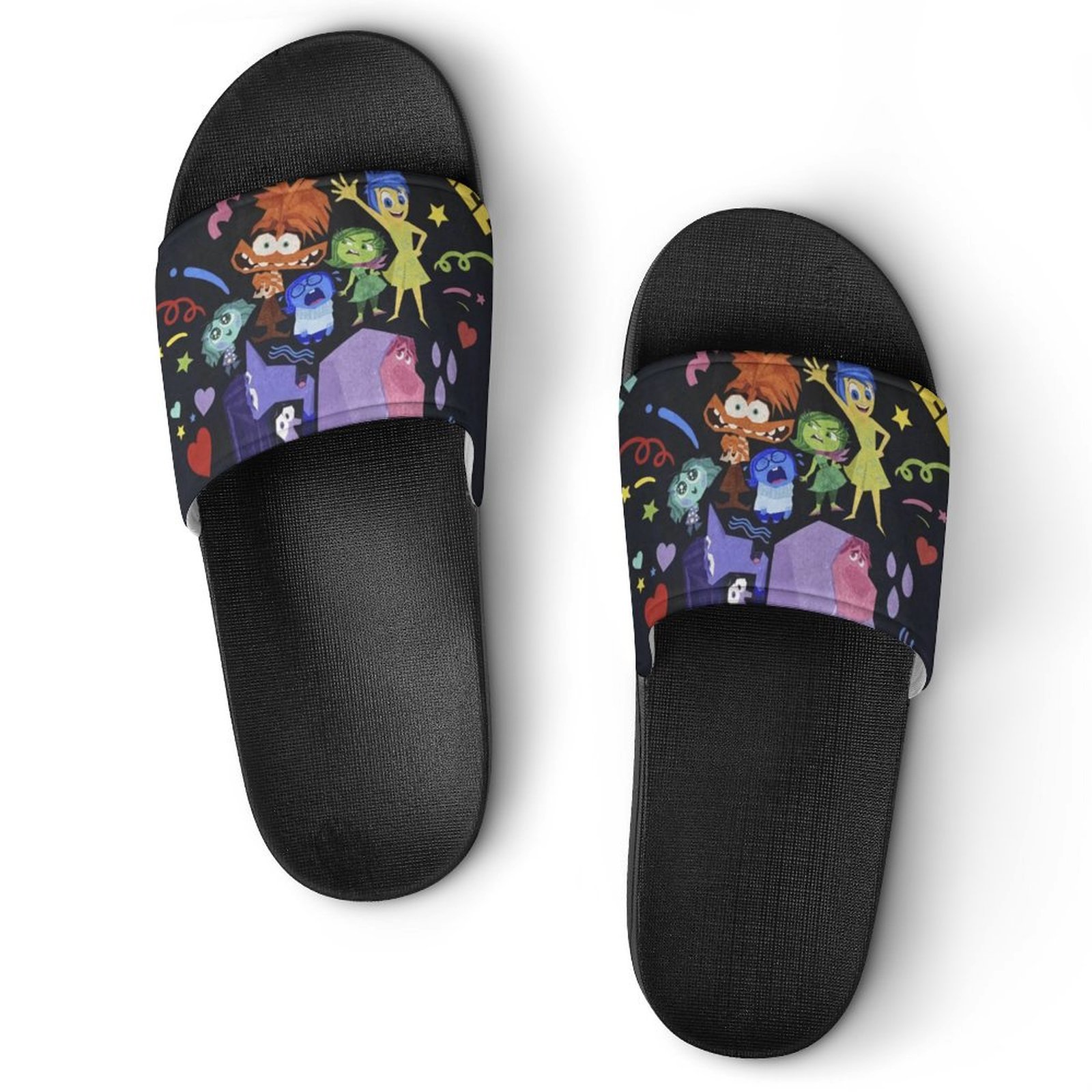 Disney-Pixar Inside Out IT'S OKAY TO FEEL Slide Sandals for Men Women ...