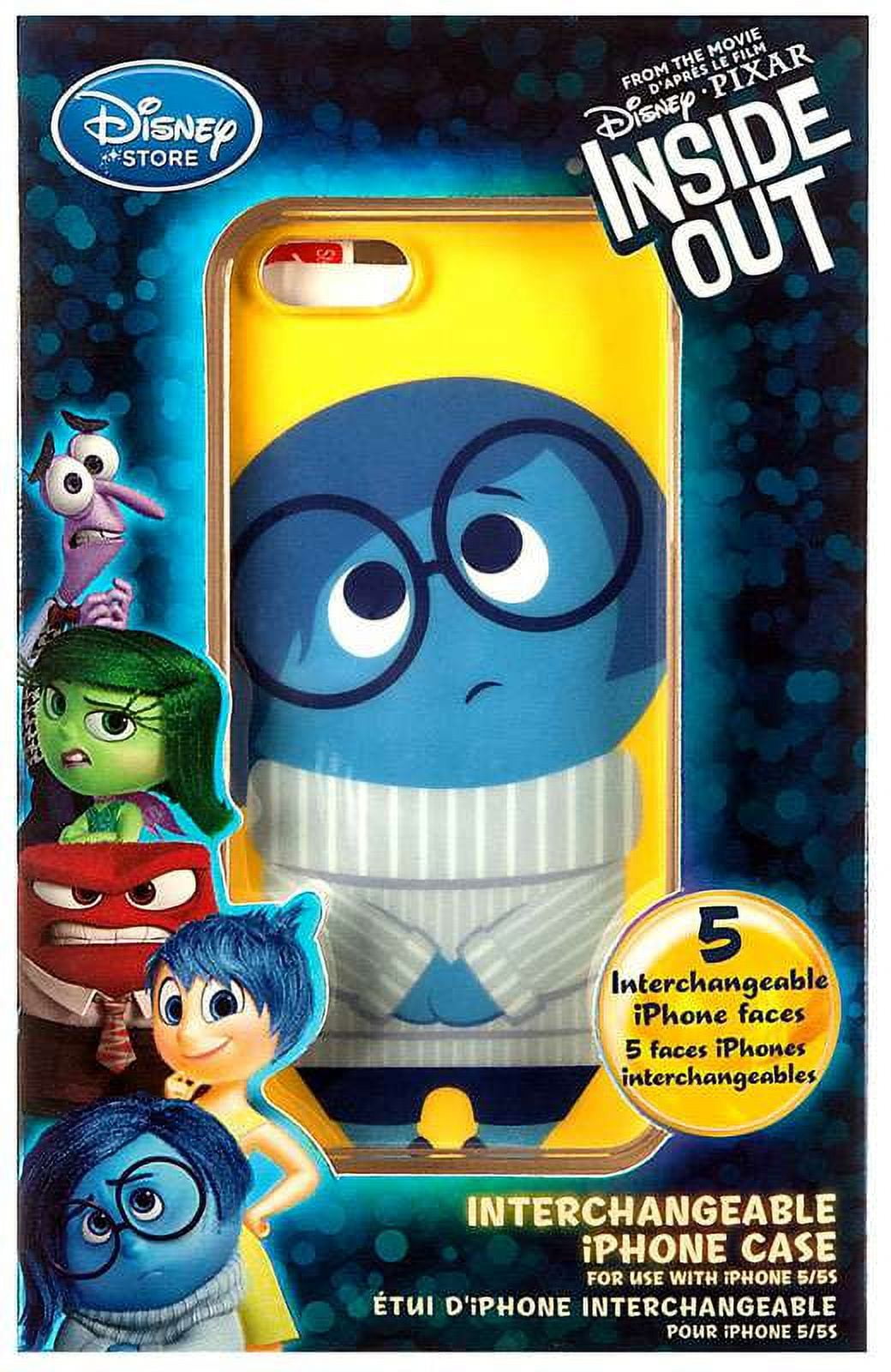 Disney Inside Out Emotions Clear Cell Phone Case for Apple iPhone 5/5S ...