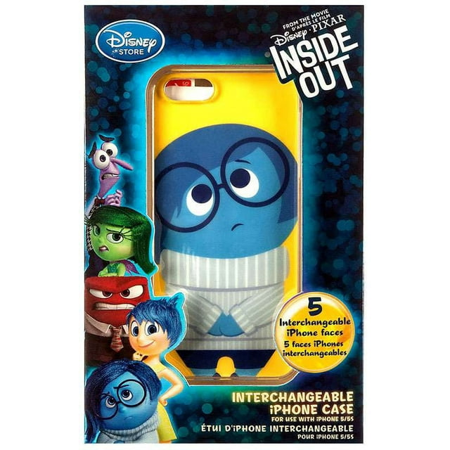 Disney Inside Out Emotions Clear Cell Phone Case for Apple iPhone 5/5S ...