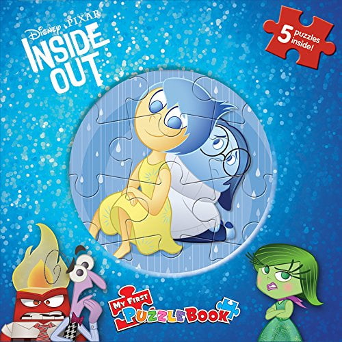 Pre-Owned INSIDE OUT PUZZLE BOOK - 5 PUZZLES IN 1 BOOK Paperback ...