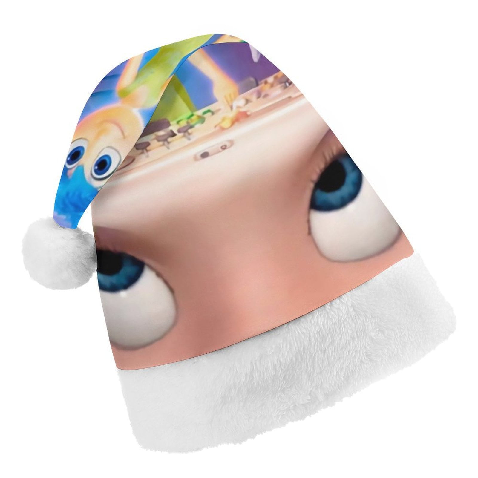 Disney-Pixar Inside Out Santa Hat,Disney-Pixar Inside Out Christmas Hat ...