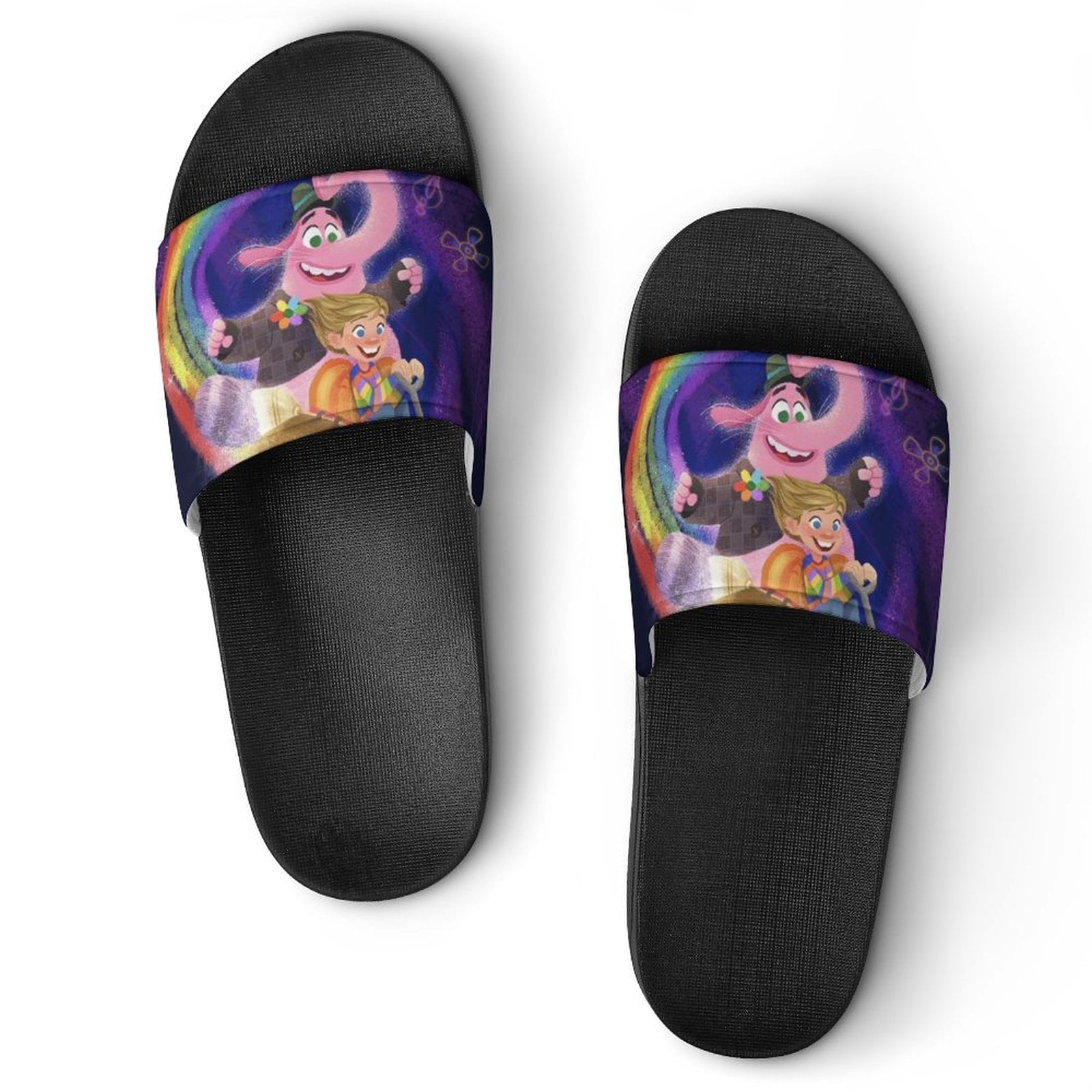 Disney-Pixar Inside Out Slide Sandals for Men Women,Ultra Comfort ...