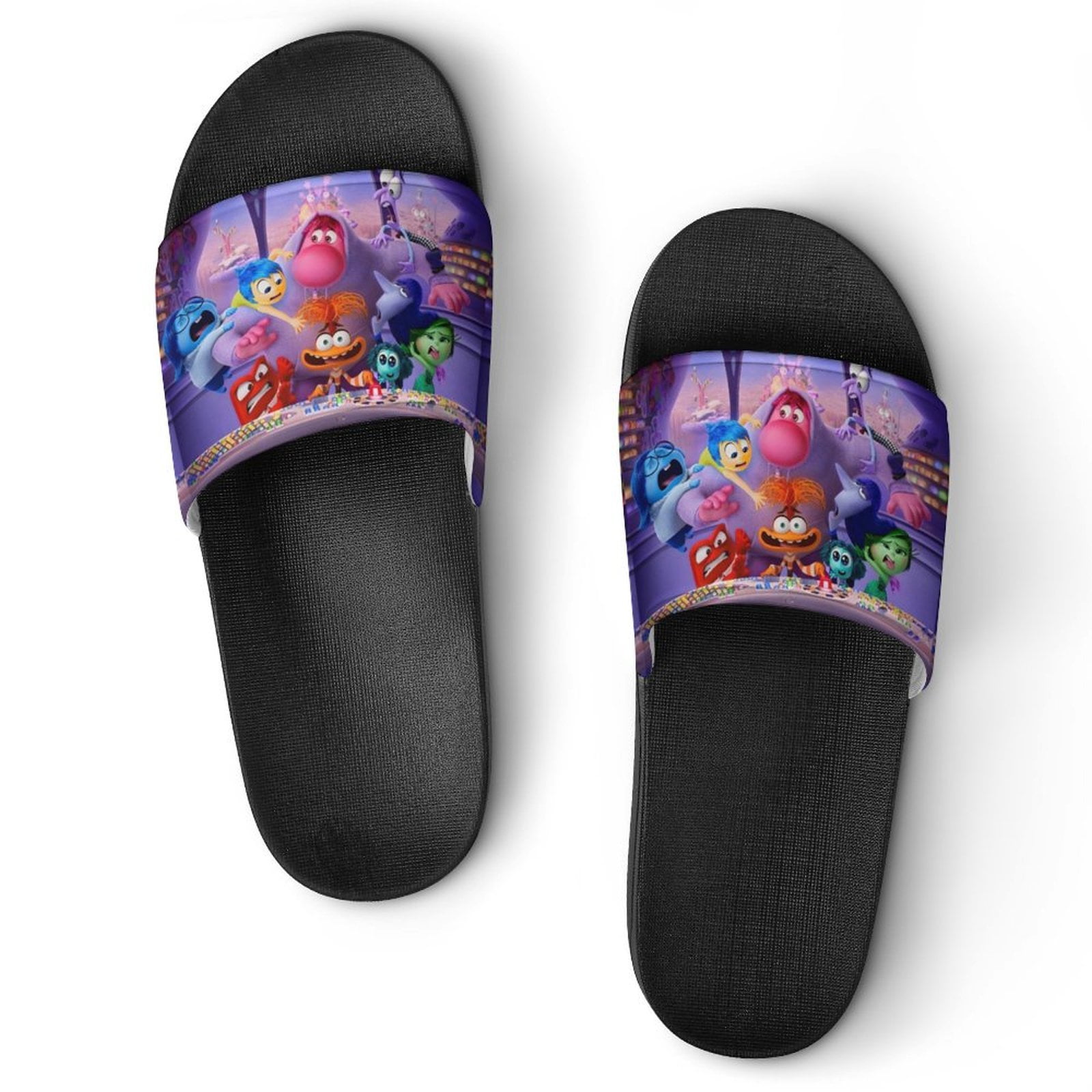 Disney-Pixar Inside Out Slippers for Women and Men,Beach Sandals,House ...