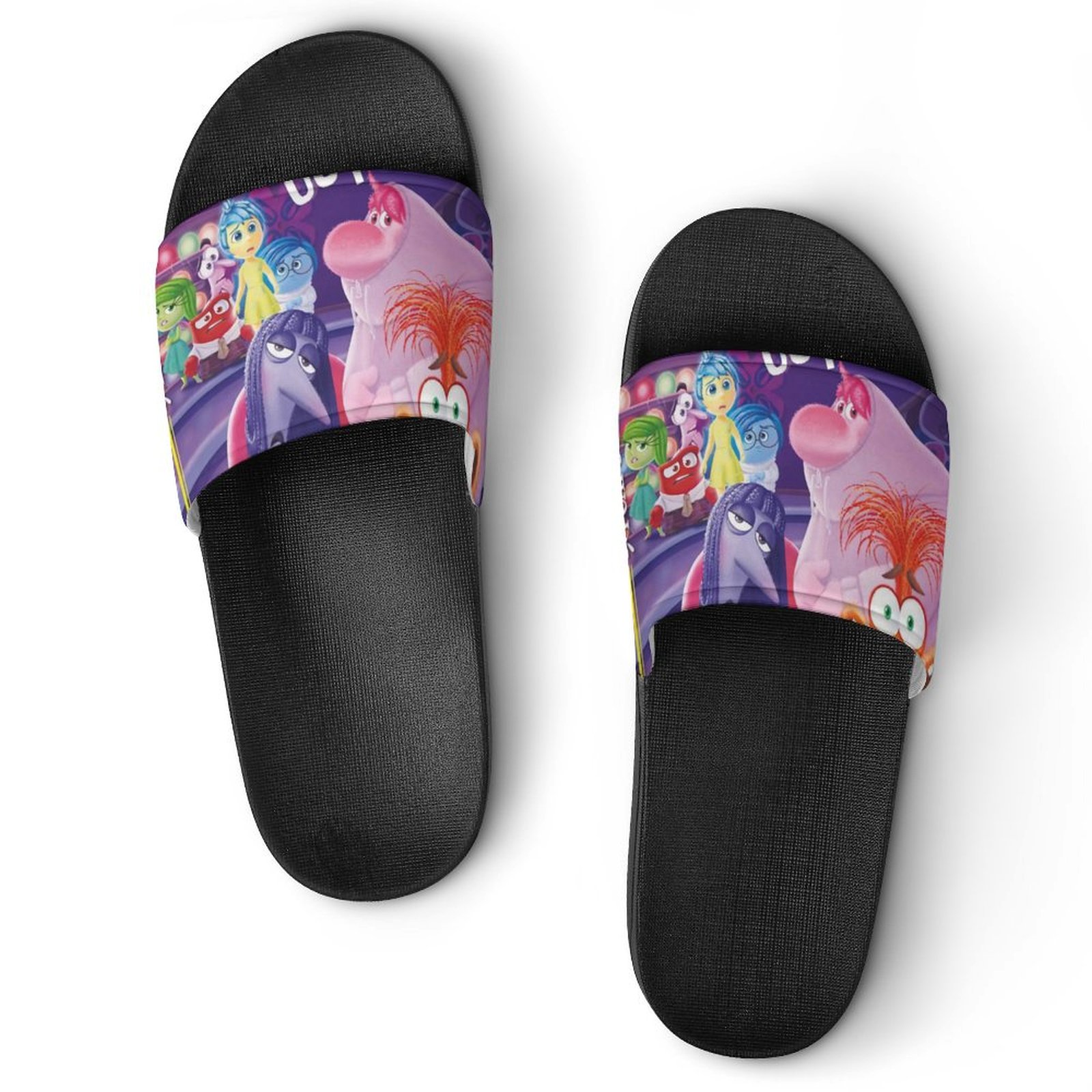 Disney-Pixar Inside Out Slippers for Women and Men,Beach Sandals,House ...