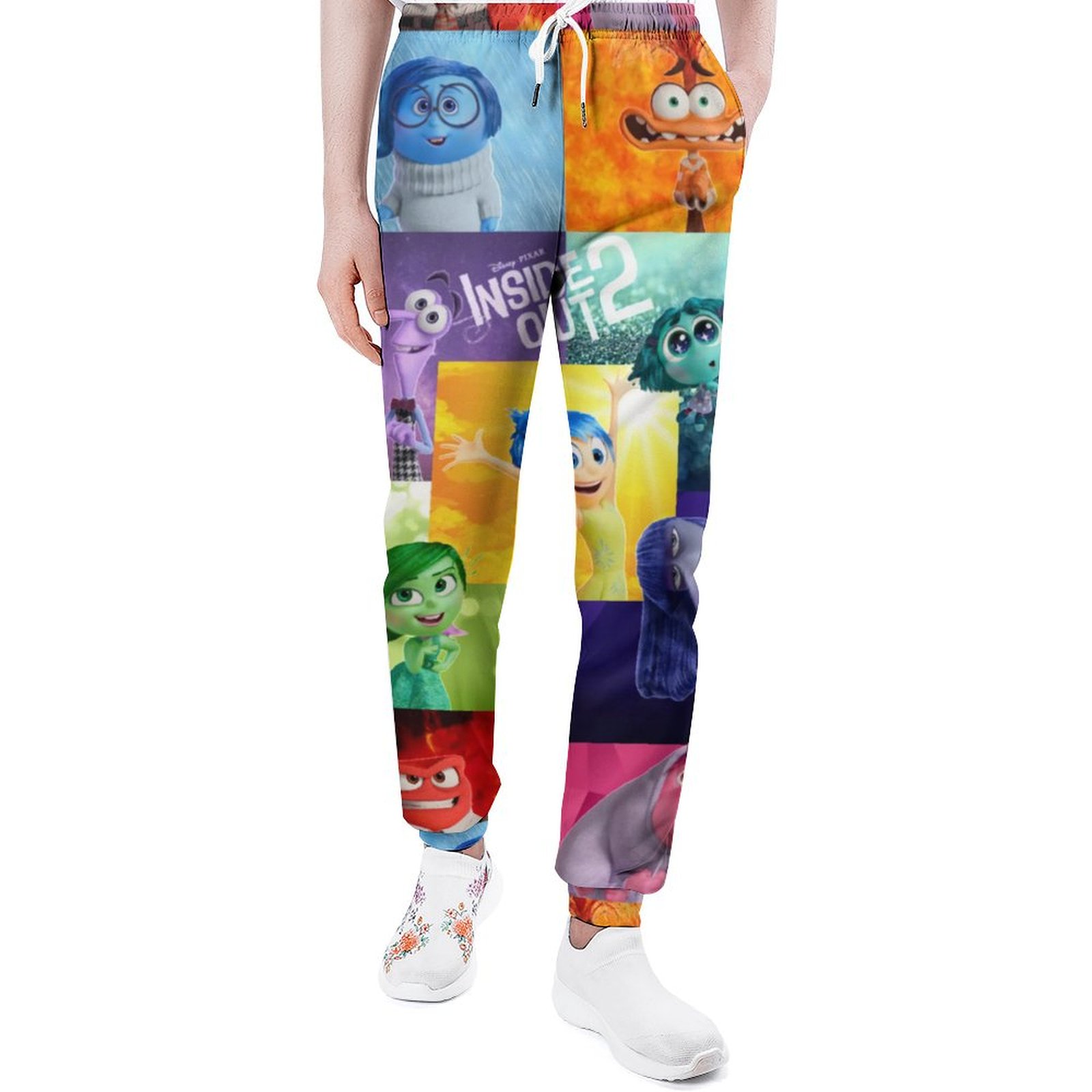 Disney-Pixar Inside Out Sweatpants for Men,Mens Joggers Pants Mens 3D ...