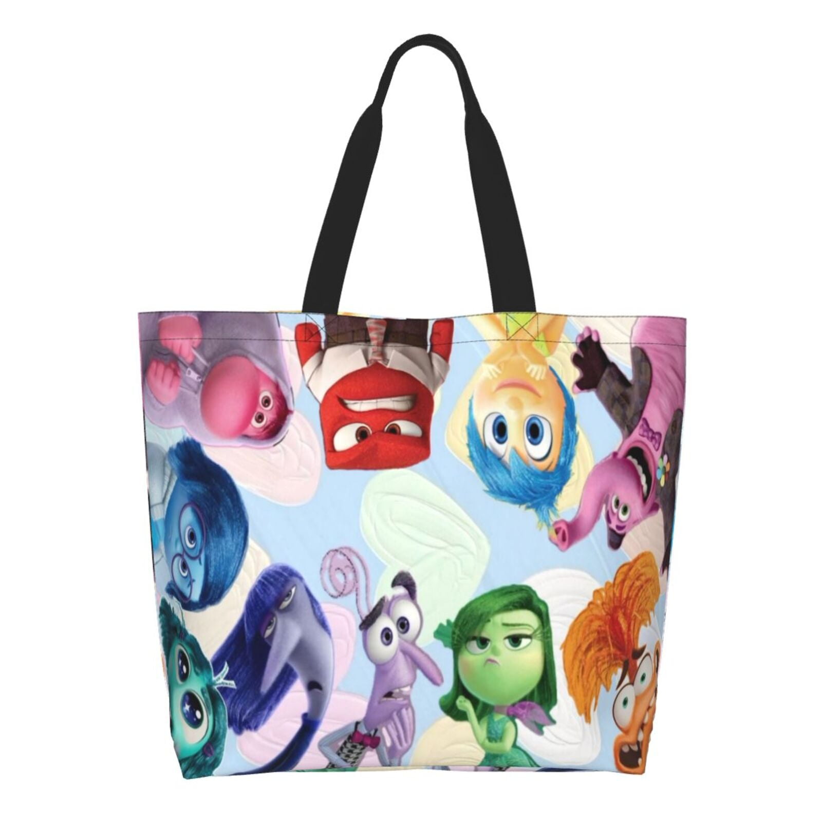 Disney-Pixar Inside Out Tote Bag for Women,Canvas Tote Bag with ...