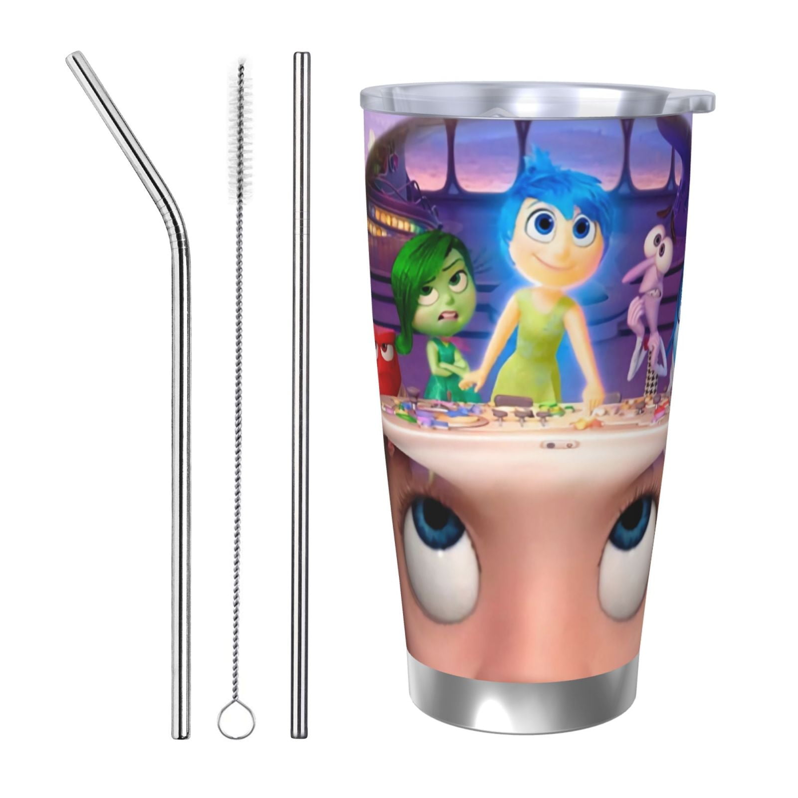 Disney-Pixar Inside Out Water Bottle,Coffee Cups,Insulated Stainless ...