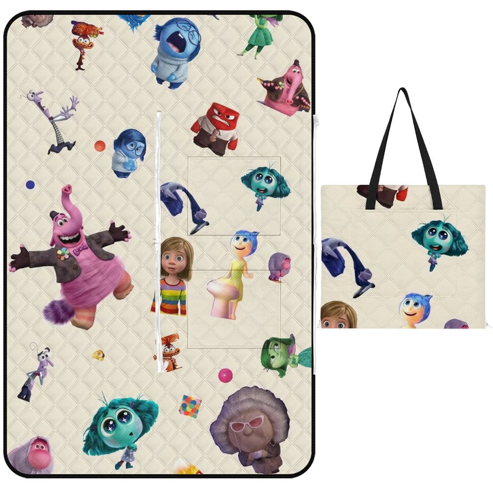 Disney-Pixar Inside Out Picnic Blankets Extra Large - Beach Blanket ...