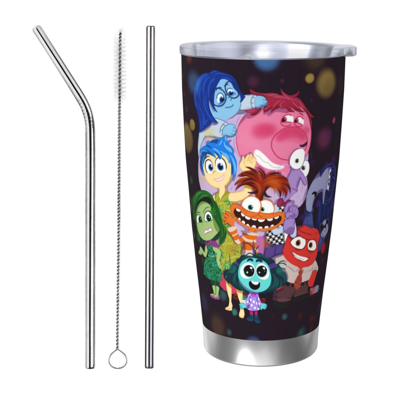 Disney-Pixar Inside Out Water Bottle 20oz,Disney-Pixar Inside Out ...