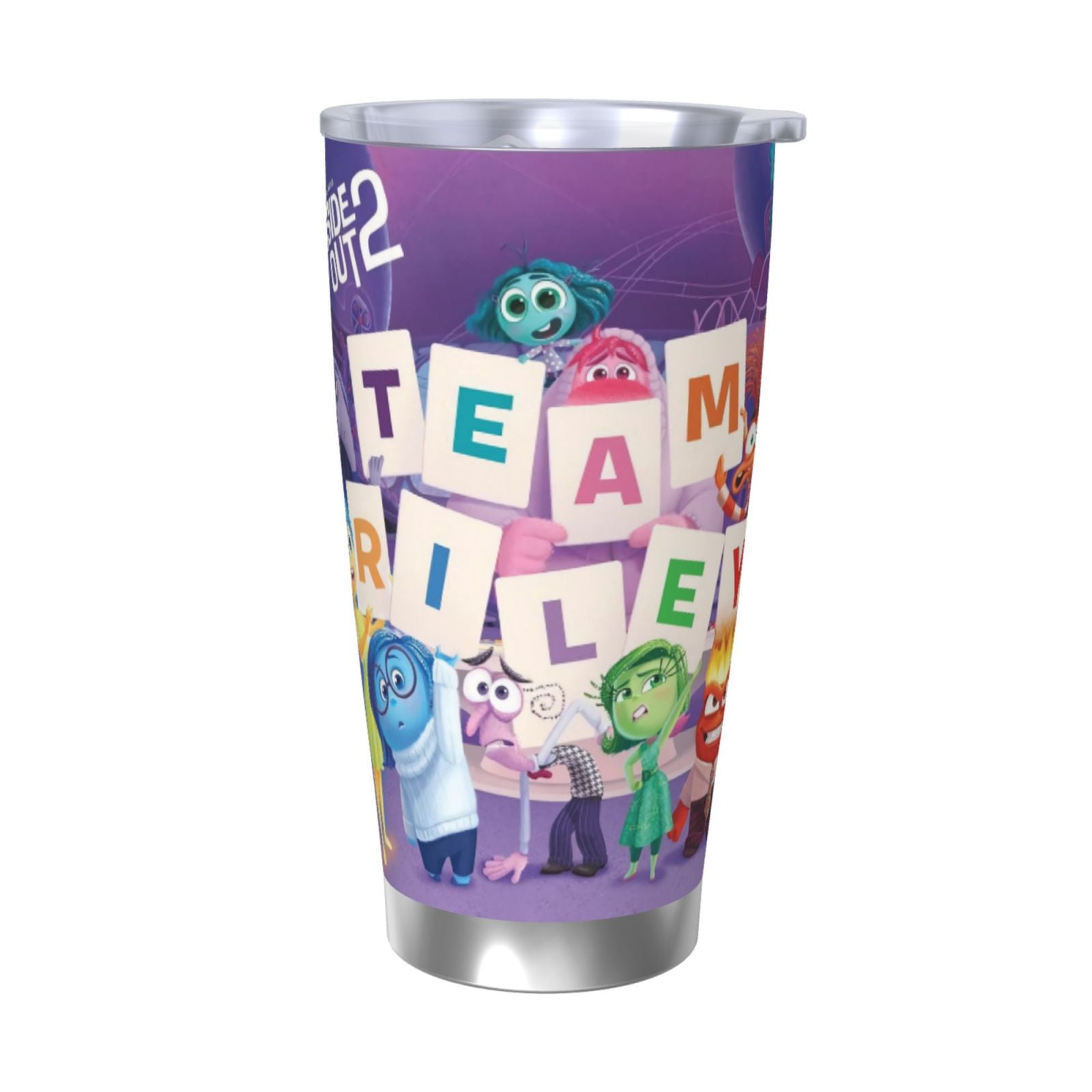 Disney-Pixar Inside Out Water Bottle,Travel Coffee Mug Tumbler with ...