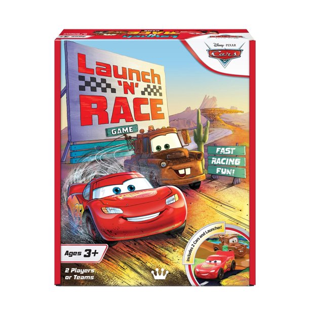 Disney Pixar Launch 'N' Race Game - Walmart Business Supplies