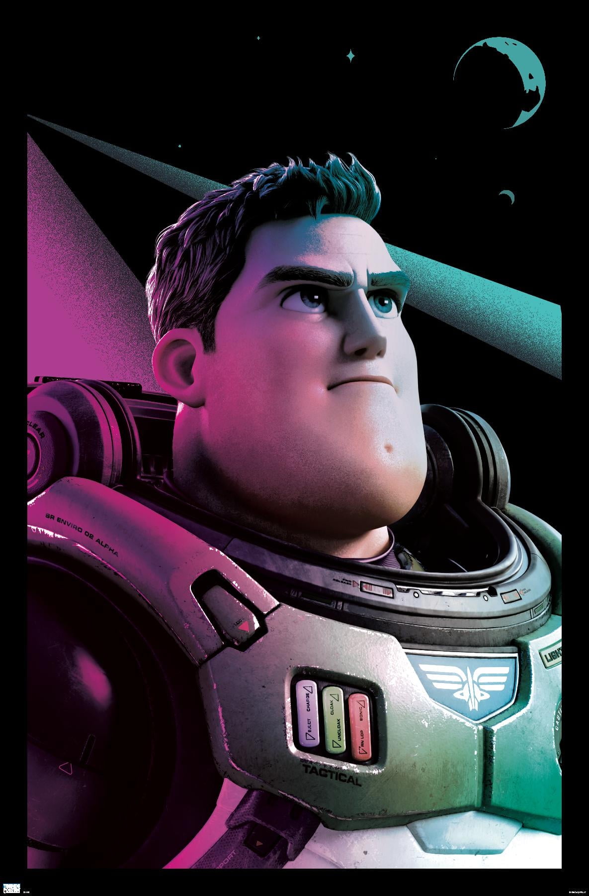 Disney Pixar Lightyear - Buzz Wall Poster, 22.375" x 34" - Walmart.com
