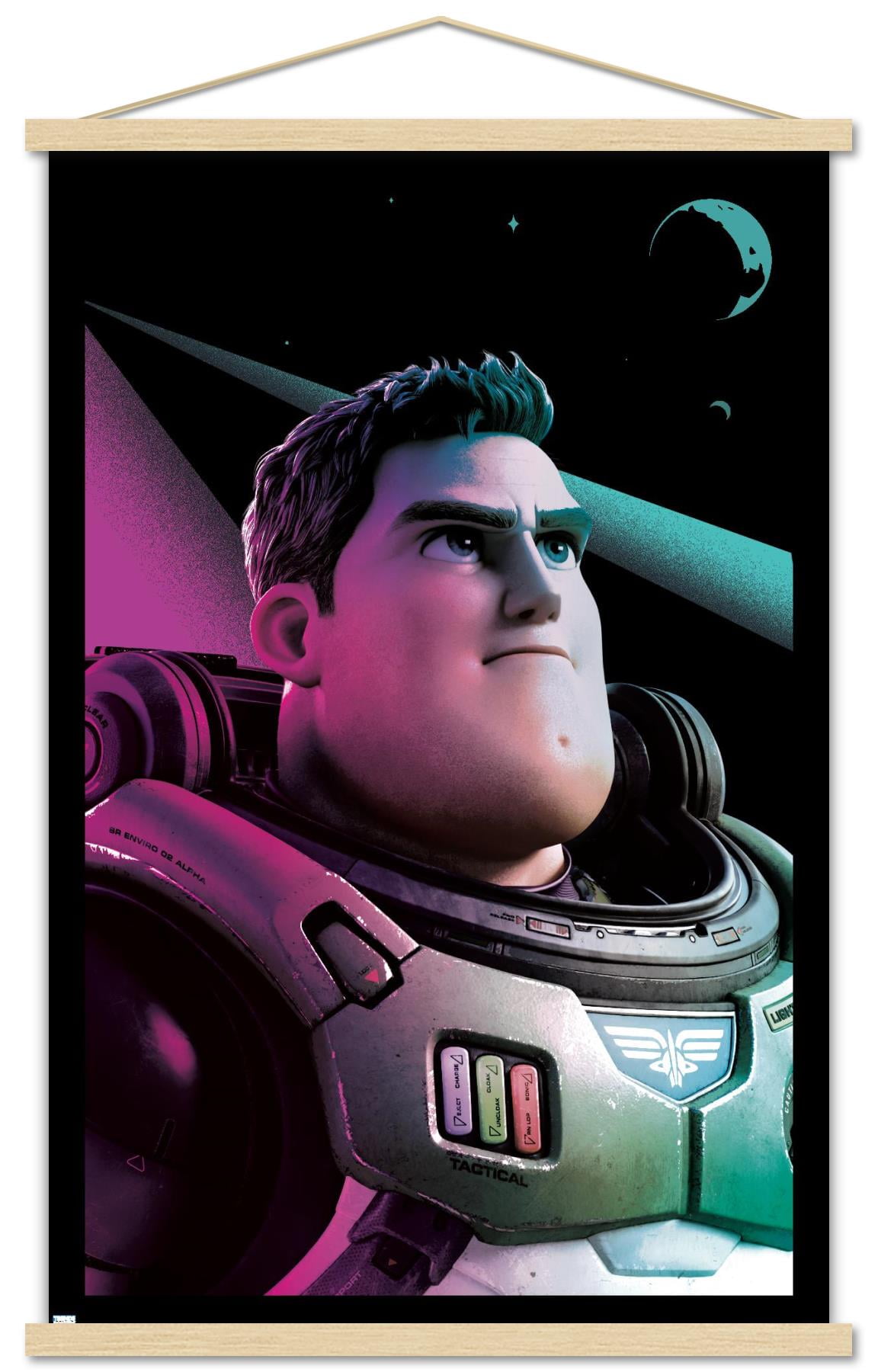 Disney Pixar Lightyear - Buzz Wall Poster with Magnetic Frame, 22.375 ...