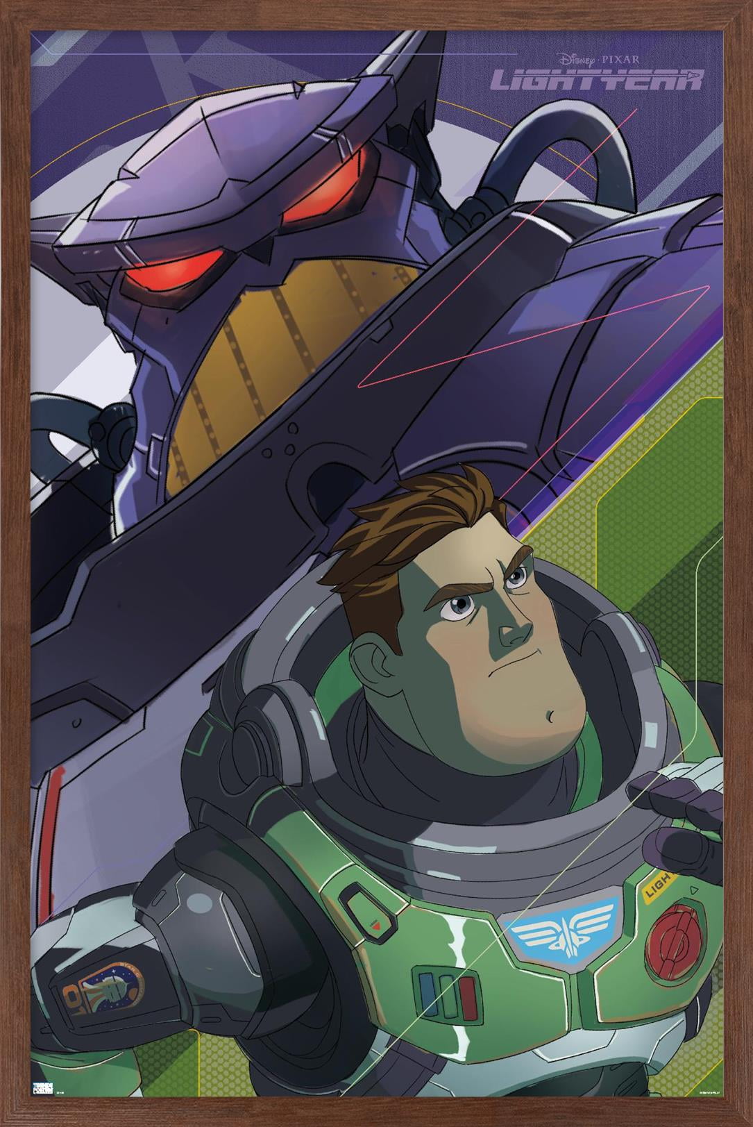 Disney Pixar Lightyear - Buzz and Zurg Wall Poster, 22.375" x 34 ...