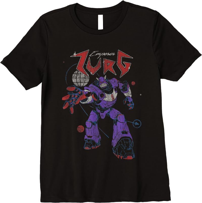 Disney Pixar Lightyear Emperor Zurg Retro Metal Poster T-Shirt ...